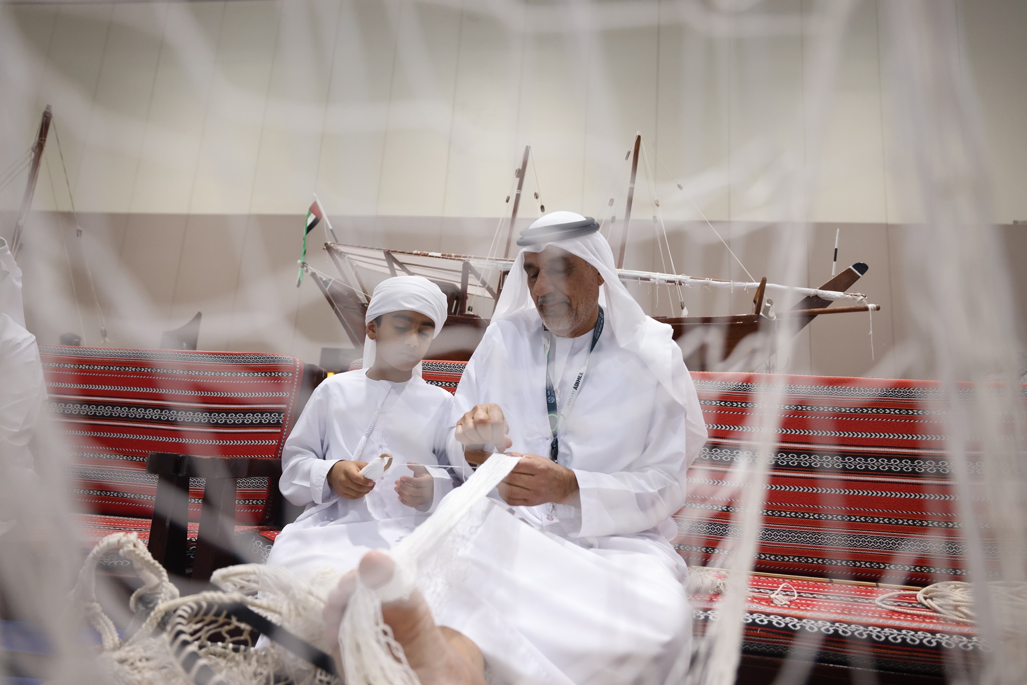 Preparations continue for the Abu Dhabi International Hunting and ...