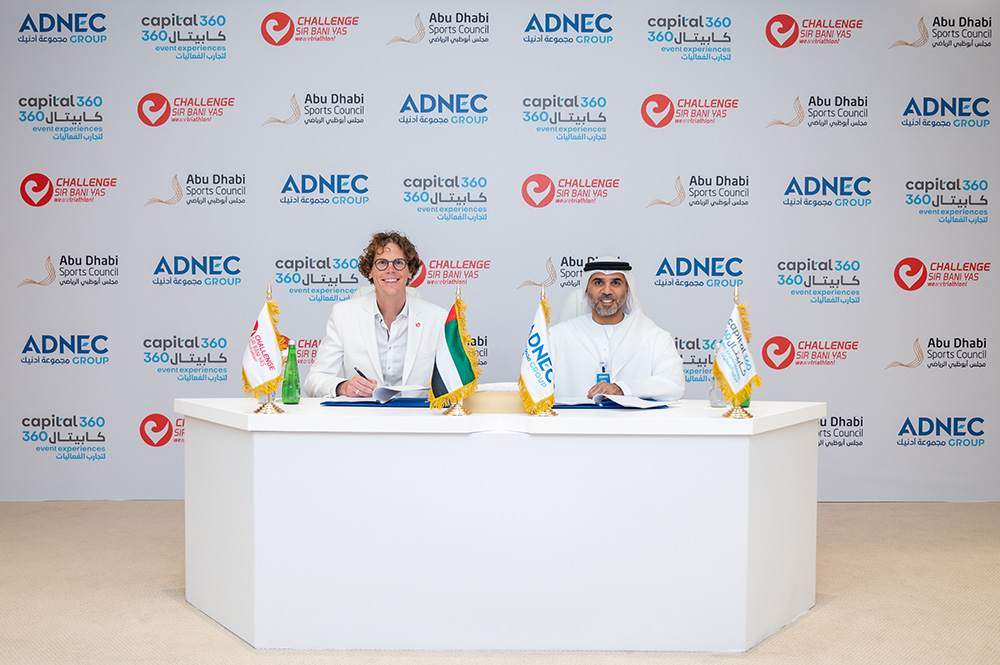 ADNEC Group launches the Challenge Sir Bani Yas Triathlon: The Middle ...